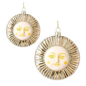 Pair of Hanging Sun Decorations | Winterbrook Garden Nurseries