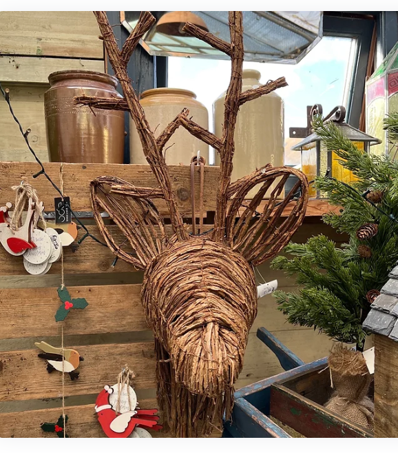Wicker Reindeer | Winterbrook Garden Nurseries